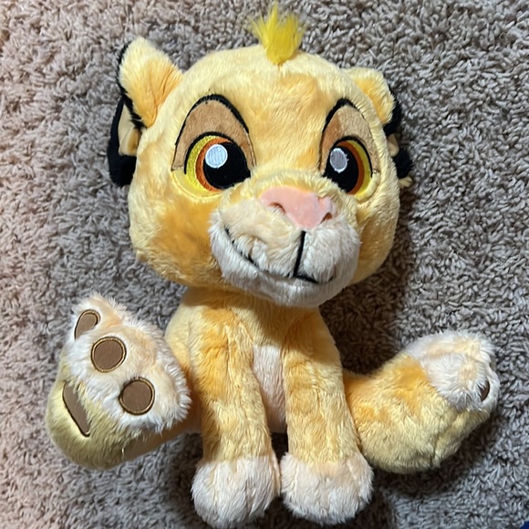 Disney | Toys | Bnwot Disney The Lion King Simba Big Feet Plush Stuffed ...